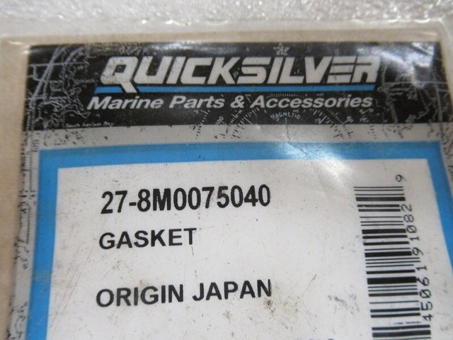 OEM* () 0750 Mercury Quicksilver GASKET 27-8M0075040 for sale online | eBay