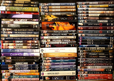 BBC, PBS Masterpiece, A&E, HBO British TV Show DVD Series & Movies (You ...