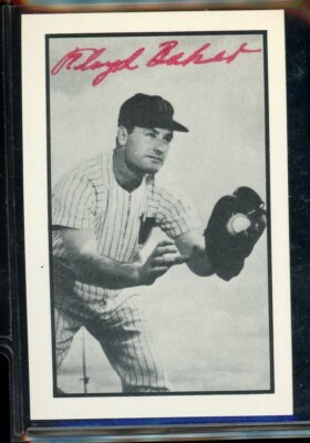 FLOYD BAKER AUTOGRAPHED 1953 Bowman reprint card PSA/DNA AUTHENTICATED ...