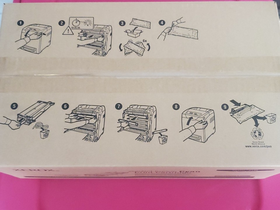 GENUINE Xerox Phaser 6180 Black, Cyan, Magenta or Yellow 113R00722 | eBay