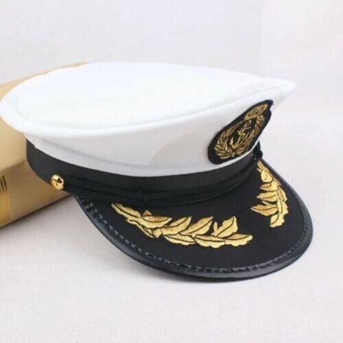 Costume Caps Police Hat Performance Uniform Black Octagonal Cap Police ...