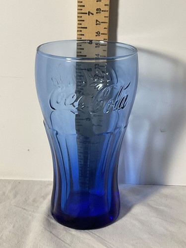 Collectible Cobalt Blue Glass Coca Cola / Coke Tumbler | eBay