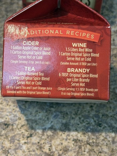 Aspen Mulling Cider Spice - Original Spice Blend - 5.65 Oz, Pack of 4 ...