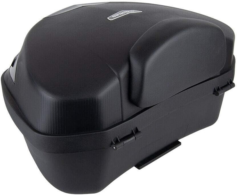 48L Motorcycle Tour Tail Box Trunk Luggage Top Lock Storage Carrier ...