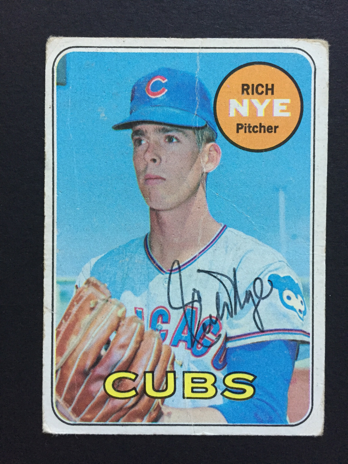 Rich Nye Cubs signed 1969 Topps baseball card #88 Auto Autograph | eBay