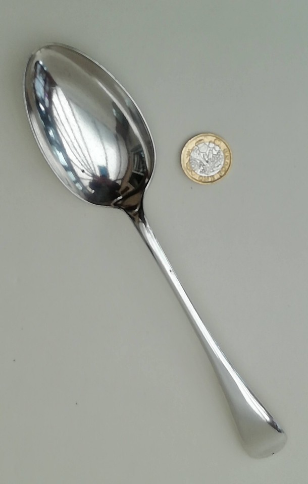 Vintage Josiah Adams & Sons Old English Silver Plated Dessert Spoons x ...