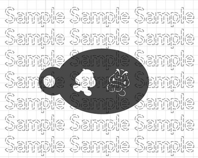 Super Mario Goomba Face Painting Stencil | eBay