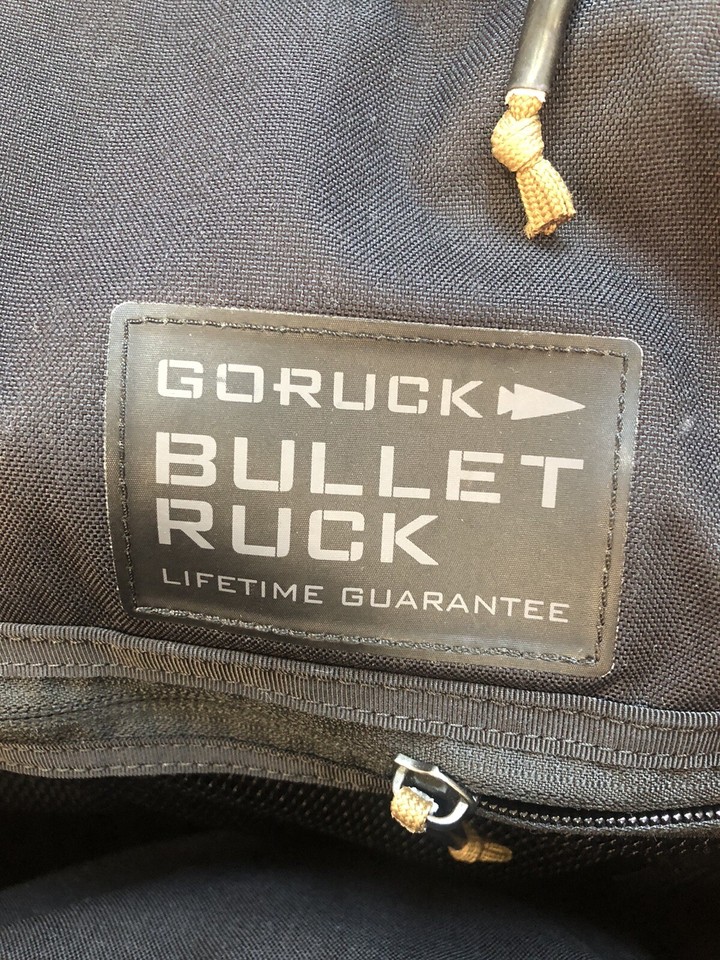 GORUCK Bullet Ruck 15L Black Reflective Spearhead | eBay