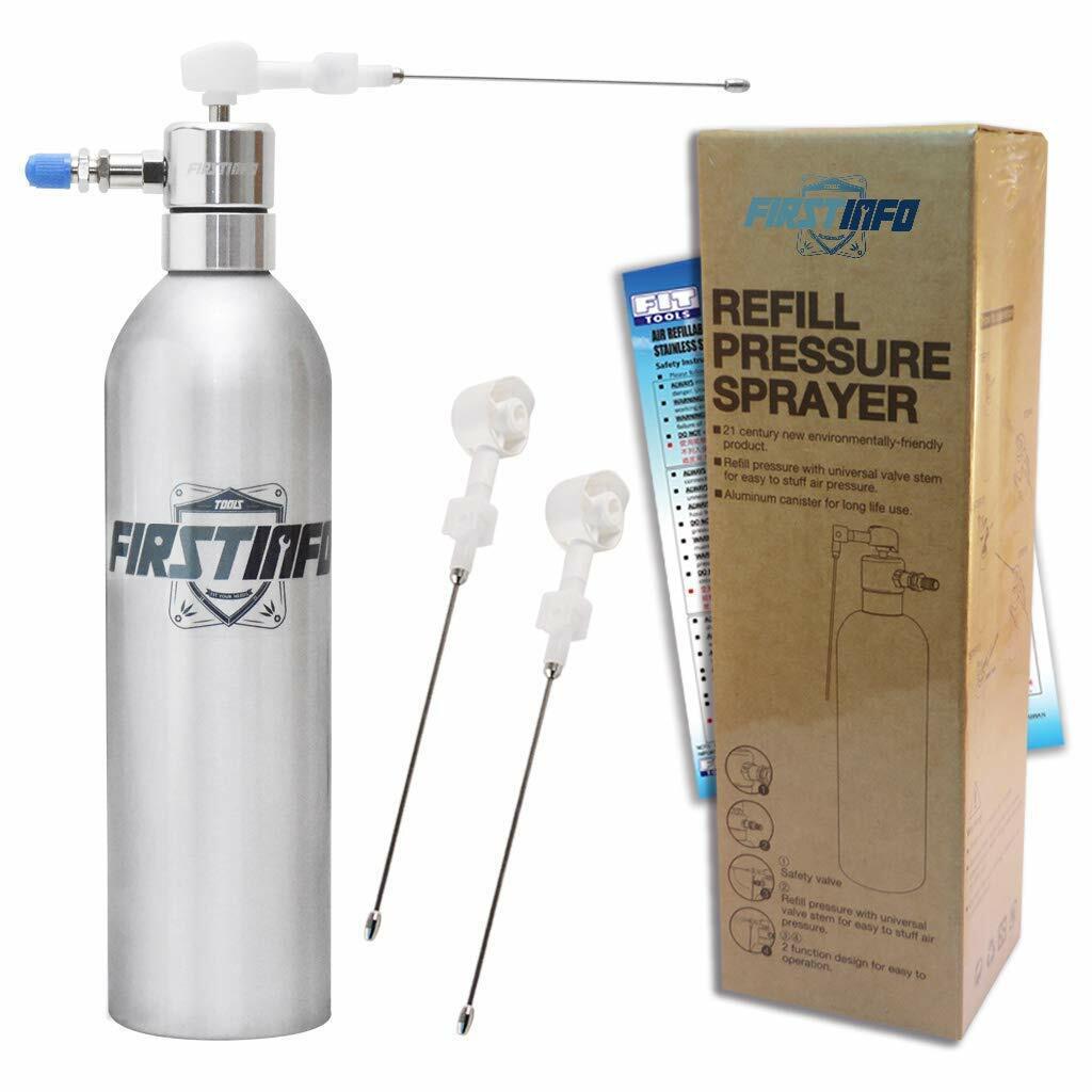 Refillable Pressurized Spray Canister