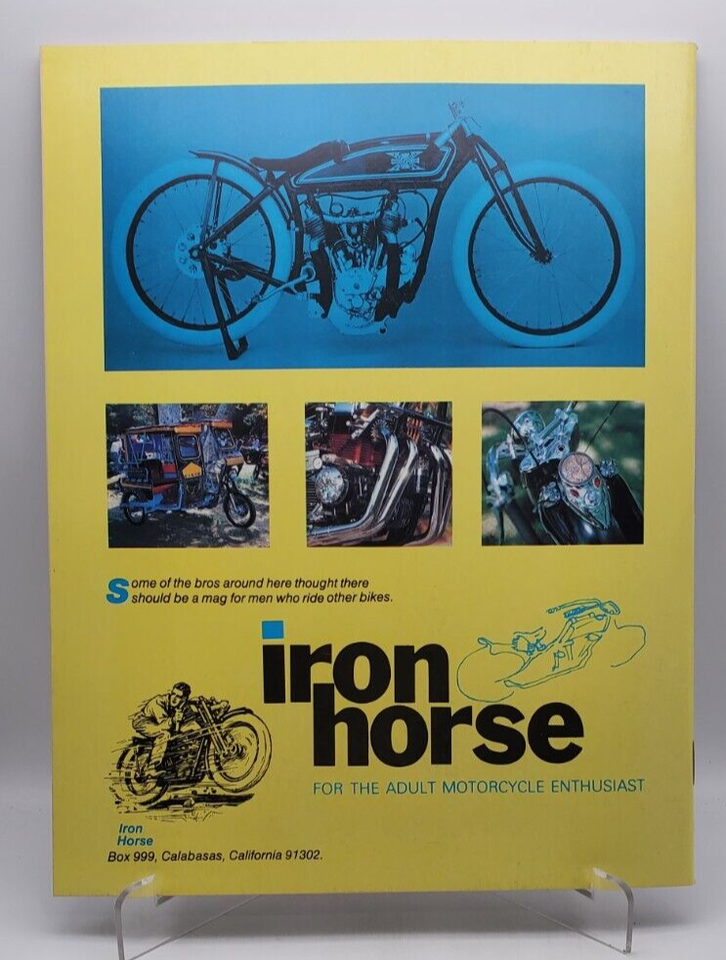 EASYRIDERS Motorcycle Magazine, Sept 1979, DAVID MANN POSTER Center ...