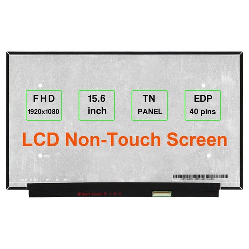 15.6" NV156FHM-N4N LCD Non-Touch Screen Display Panel FHD 1920X1080 ...