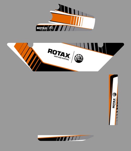 SODI EUROPEAN STYLE DD2 RADIATOR STICKER KIT - ROTAX - KARTING | eBay
