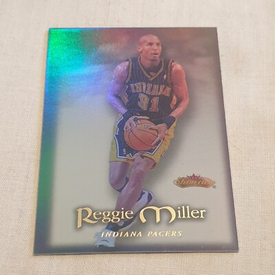 2000-01 Fleer Showcase Reggie Miller Card - Indiana Pacers | eBay