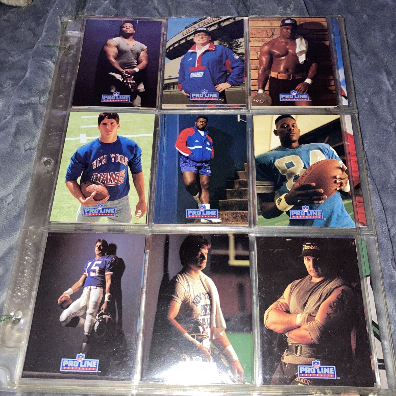 Vintage 1991 Pro Line Football Portraits NFL Sports Cards Lot Of 109 ...