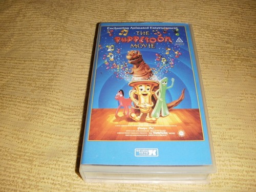 rare THE PUPPETOON animated 1986 VHS TAPE as NEW family comedy kids ...