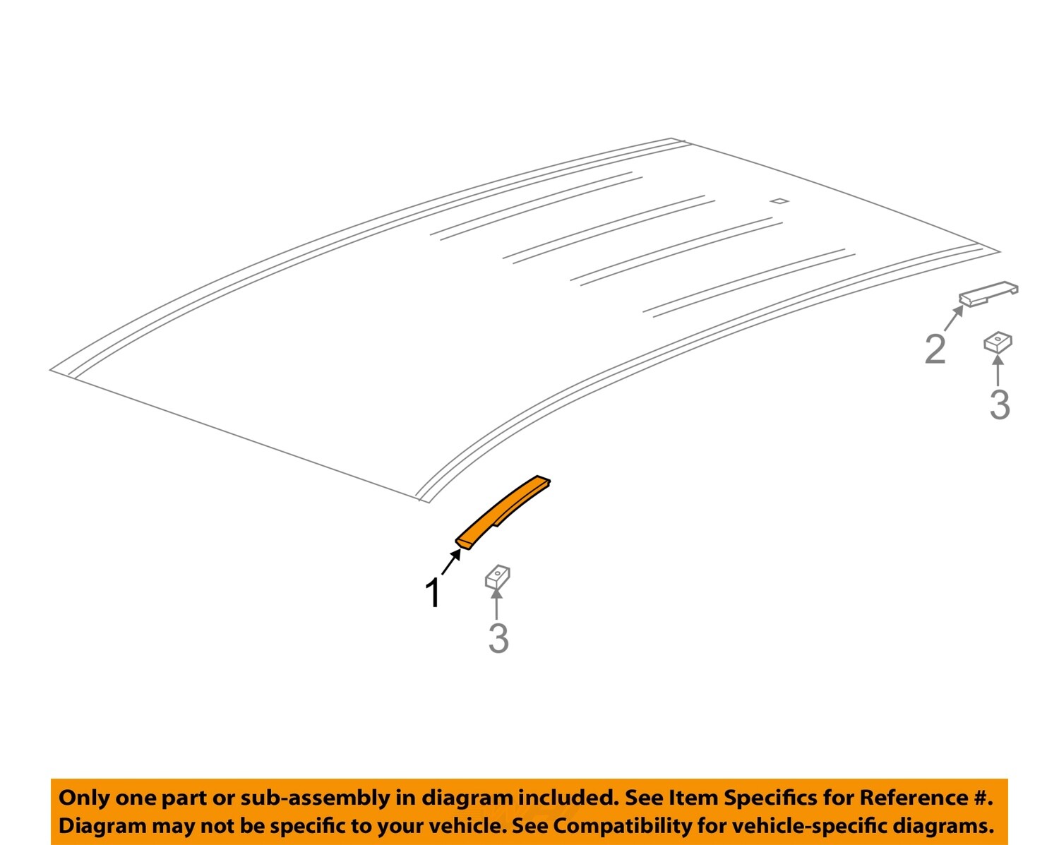 GM OEM Right-Drip Molding 42577929 | eBay