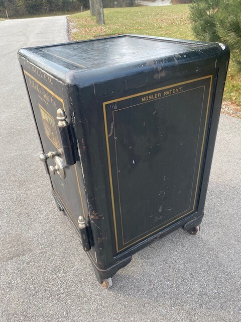 NICE Antique Mosler Safe Co. Safe 5# Combination 1880-1884 | eBay