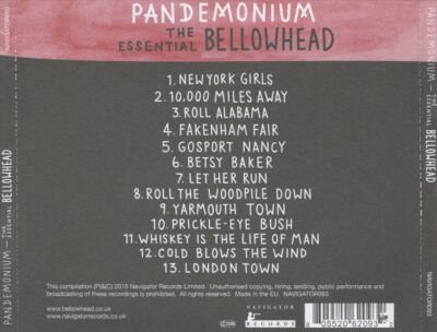 BELLOWHEAD - PANDEMONIUM: THE ESSENTIAL BELLOWHEAD NEW CD 805520620932 ...