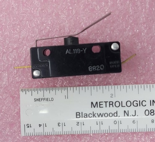 UNIMAX - AL-118-Y - Switch, Micro, Snap Action Limit, Normally Open 15A ...