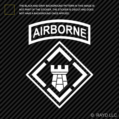 (2x) 20th Engineer Brigade Sticker Die Cut Vinyl fort bragg combat ...