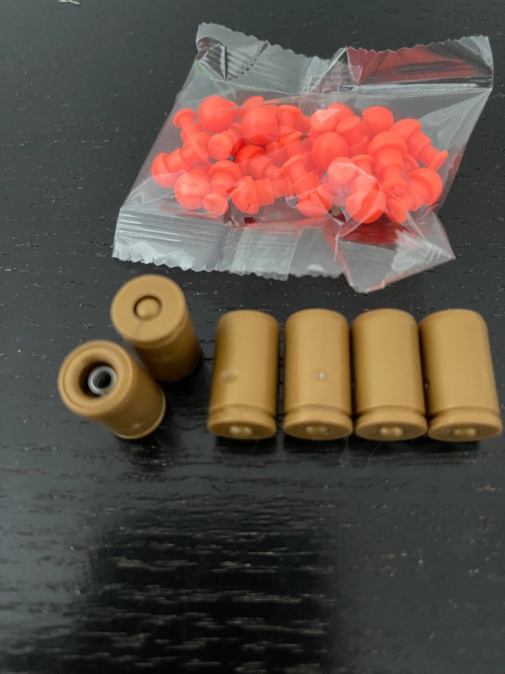 Cartridge Plastic Pellet Bullet Refill For Semi Auto Toy Guns 1911 ...