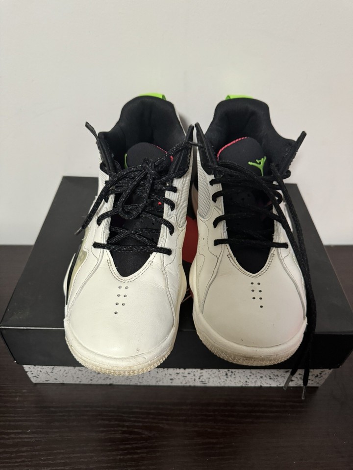 Size 9 - Nike Air Jordan 1 Zoom 92 Sail Black Flash Zoom Retro Mens (K7 ...