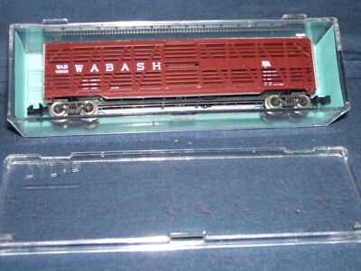 Atlas Wabash #16605 50 Ft. Stock Car #3546-2.25 Used N Scale | eBay