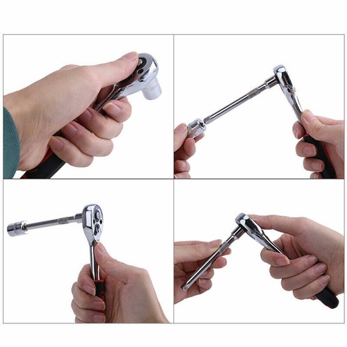 Mechanics Hand Tool Set Metric Wrench Screwdriver Combination Repair ...
