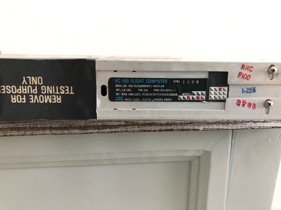 BENDIX/KING KC190 FLIGHT COMPUTER 14 VDC P/N 065-0055-02 | eBay