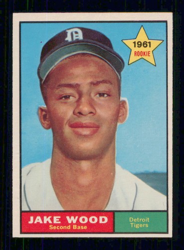 1961 TOPPS BASEBALL # 514 JAKE WOOD RC INV J9224 | eBay