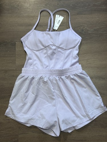 NWT! NEW! VICTORIA'S SECRET PINK ULTIMATE RUNSIE ATHLETIC ROMPER PASTEL ...