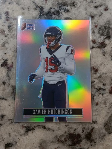 2023 Leaf Pro Set Metal Retro Refractor /10 Xavier Hutchinson #RB-97 ...
