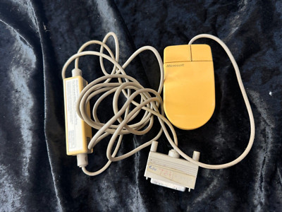 Vintage Microsoft InPort Mouse for Serial and IBM PS/2 Mouse Ports | eBay