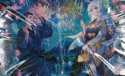 Mtg Wandering Emperor's Summer Festival Playmat FUZICHOCO Magic The ...
