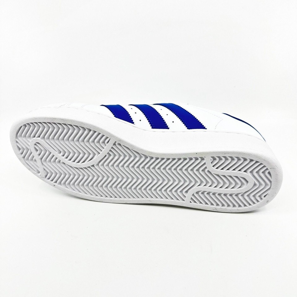 Adidas Originals Superstar XLG Cloud White Blue Mens Sneakers IF8068 | eBay