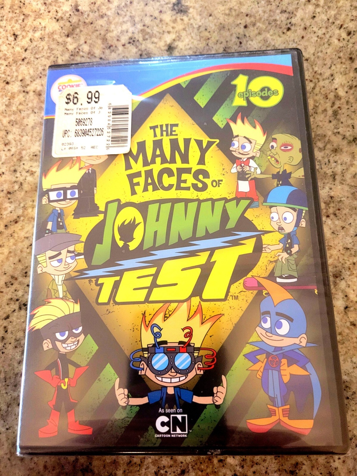 The Many Faces of Johnny Test 10 Episodes DVD New Sealed Cartoon ...
