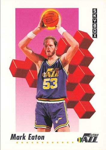 1991 SkyBox #279 Mark Eaton Utah Jazz | eBay
