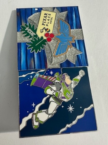Disneyland Pixar Place Hotel Buzz Lightyear Present LE 2000 Pin ...