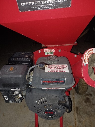 Chipper Shredder PREDATOR 212CC LOCAL PICK UP ONLY | eBay