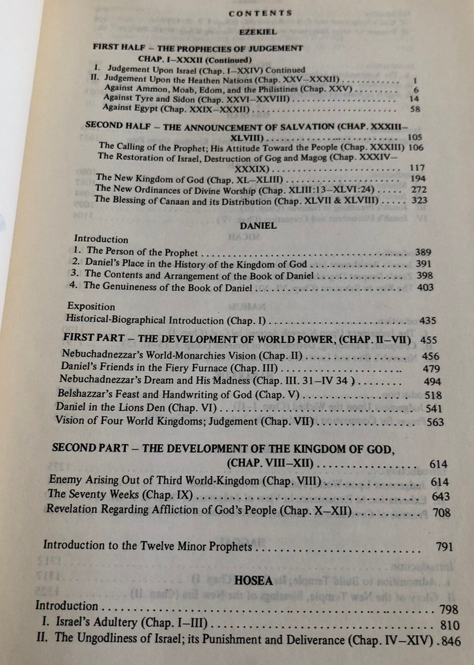 Old Testament Commentaries 6 Volume Complete Set by Keil, C. F. And ...