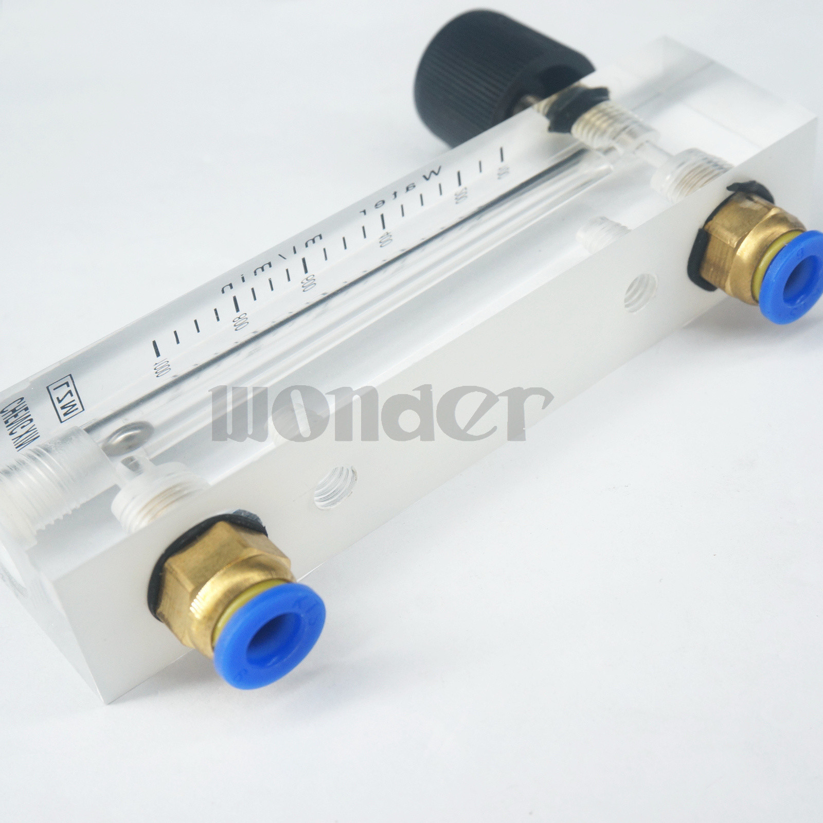 100-1000mL/min LZM-6T Liquid Water Flowmeter Rotameter With Valve Fit ...