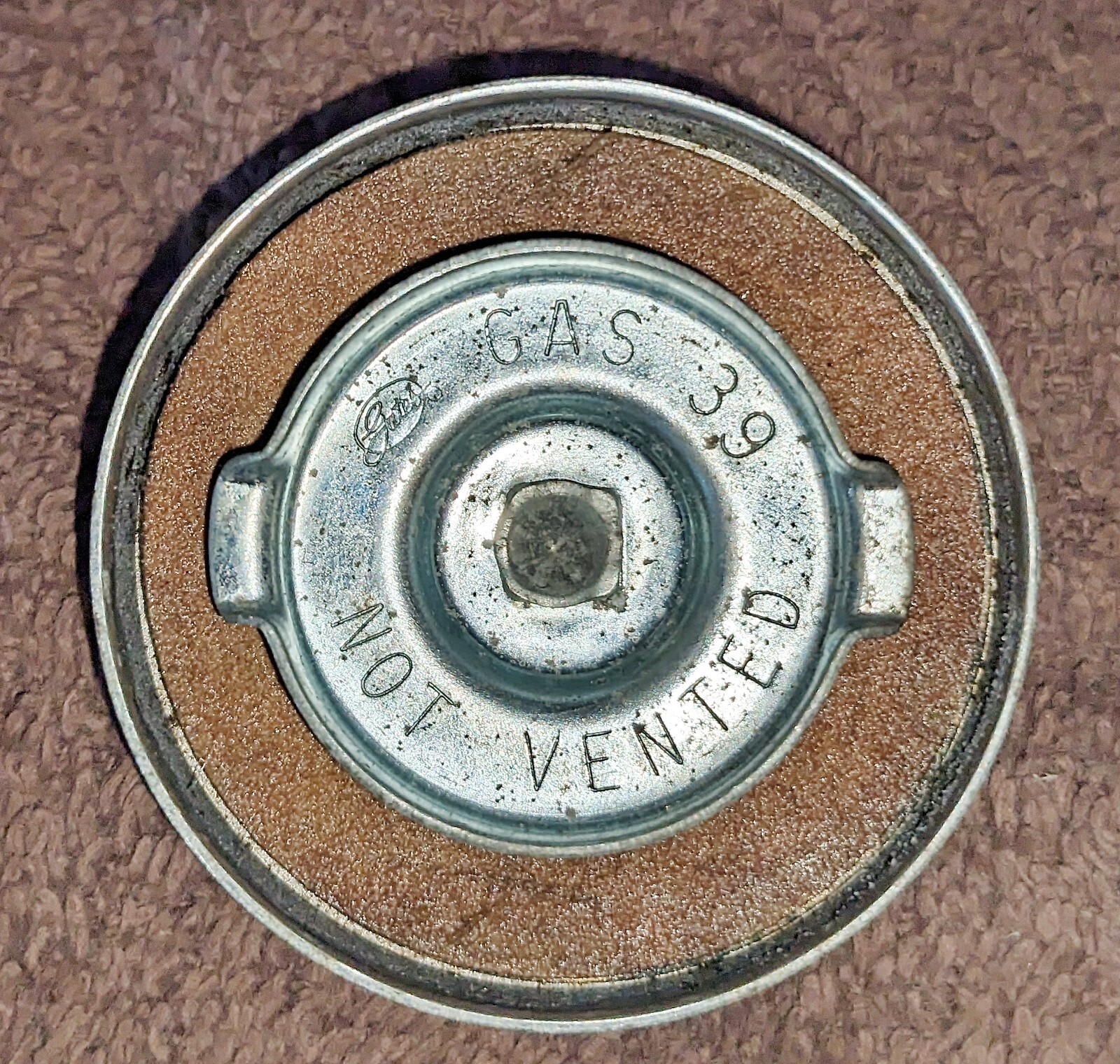 1960s GATES METAL GAS CAP GATES GAS 39 FUEL CAP 2-1/8" MOPAR CHEVY FORD ...