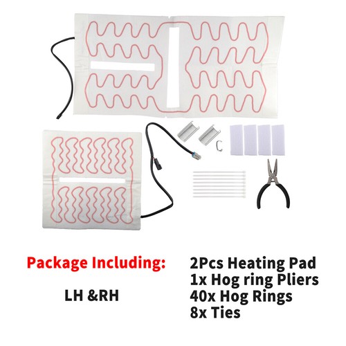 Seat Bottom + Top Heater Element Pad LH or RH for 2003-2007 Chevy GMC ...