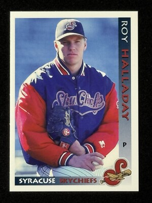 1998 Syracuse Skychiefs Grandstand Set Roy Halladay RC Minor League ...