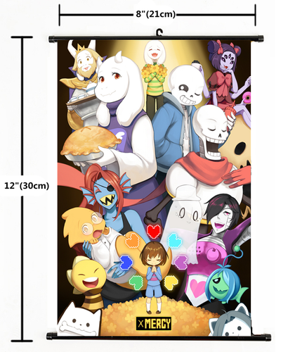 Japanese Anime undertale Home Decor Poster Wall Scroll 2048 | eBay