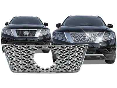 2011-2016 Nissan Pathfinder Chrome Honeycomb Grille Insert for 11-16 ...