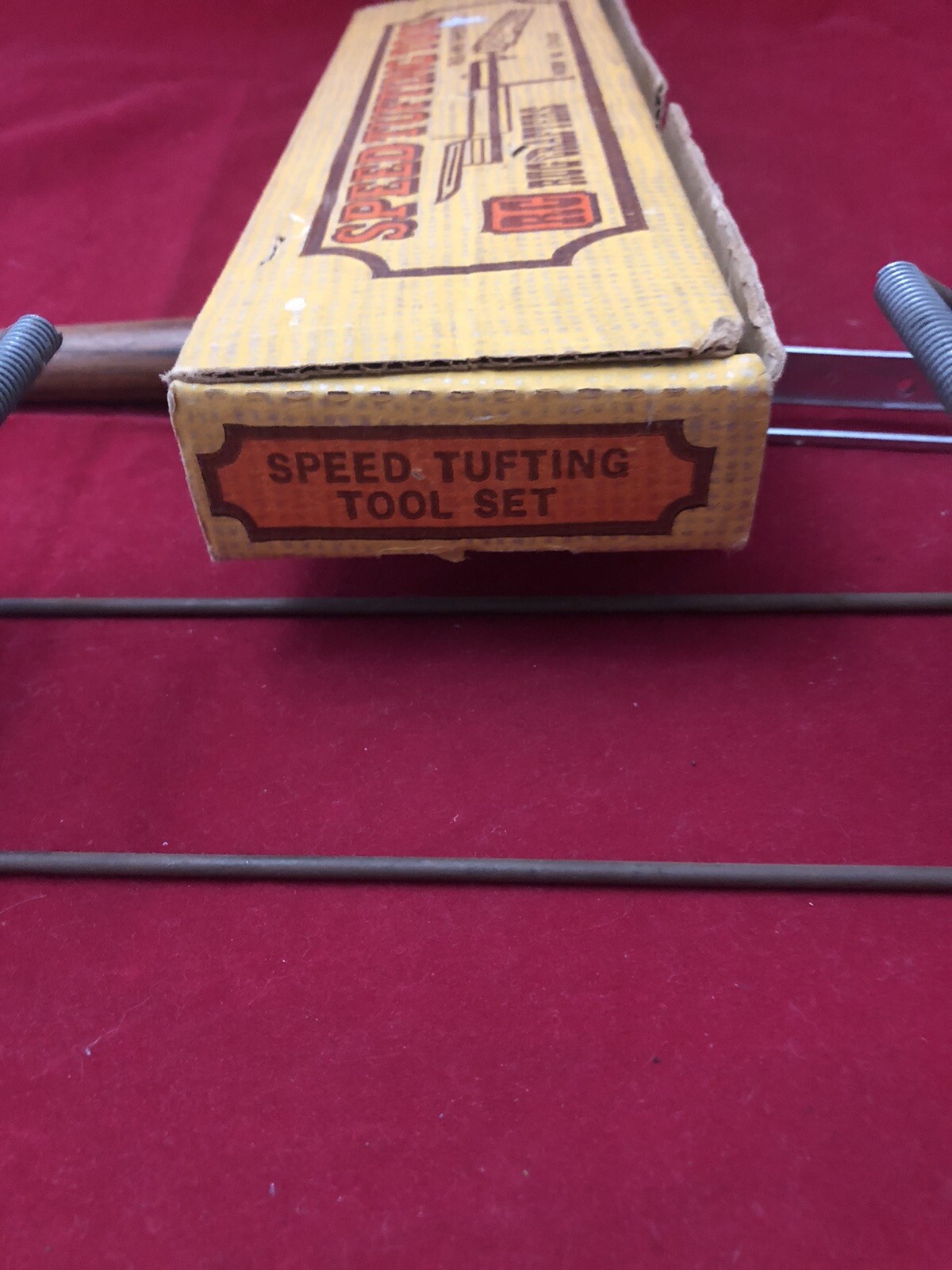 Vintage Rug Crafters Speed Tufting Needle Tool Kit Tapestry in Box | eBay