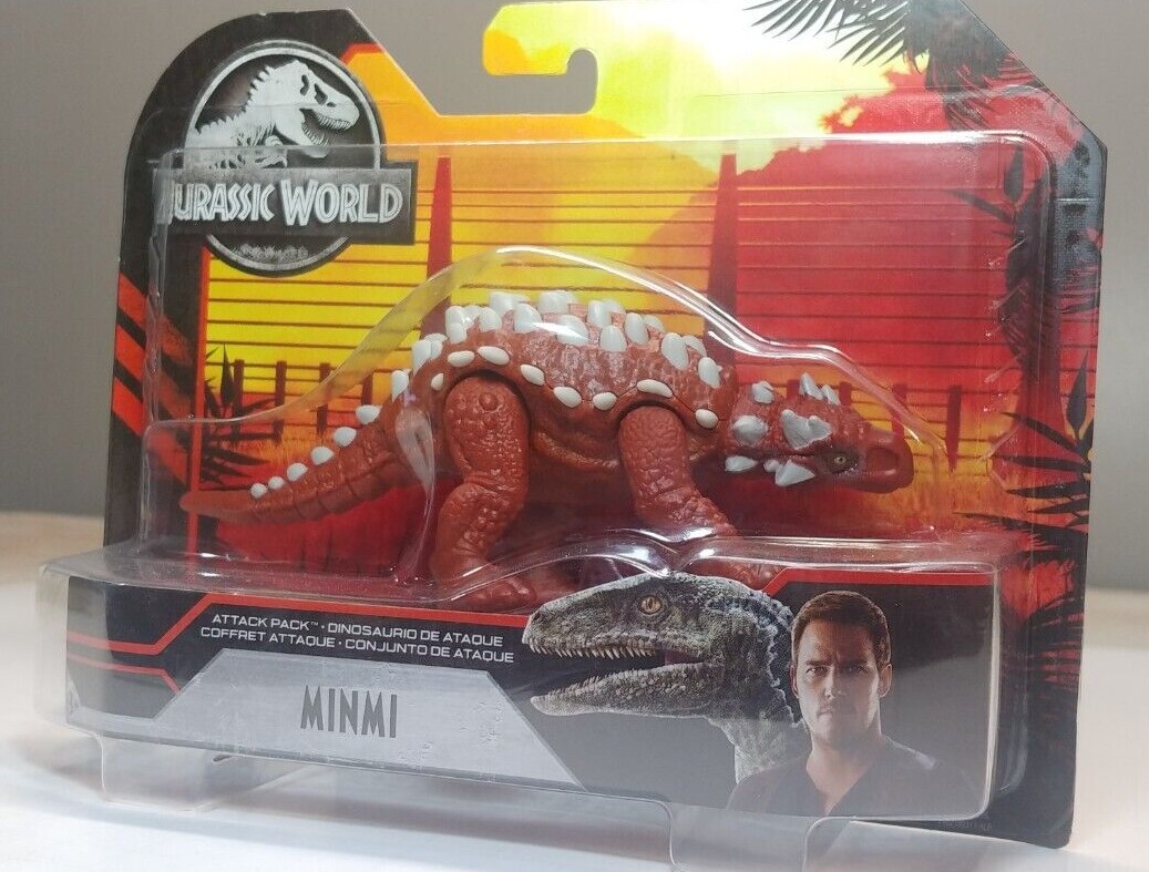 Jurassic World MINMI Red Attack Pack Collector Edition Mattel 2020 for ...