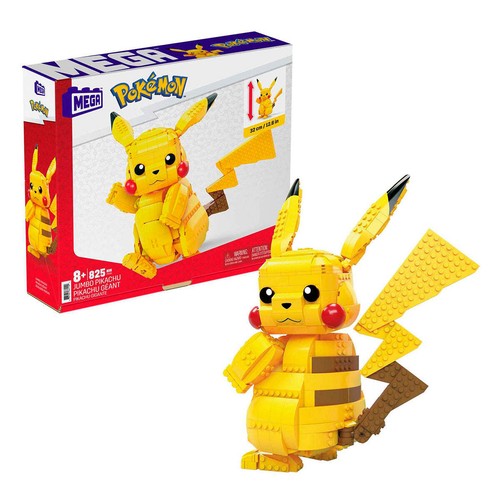 Mega Blocks - Pokemon - Jumbo Pikachu 887961661149 | eBay Australia