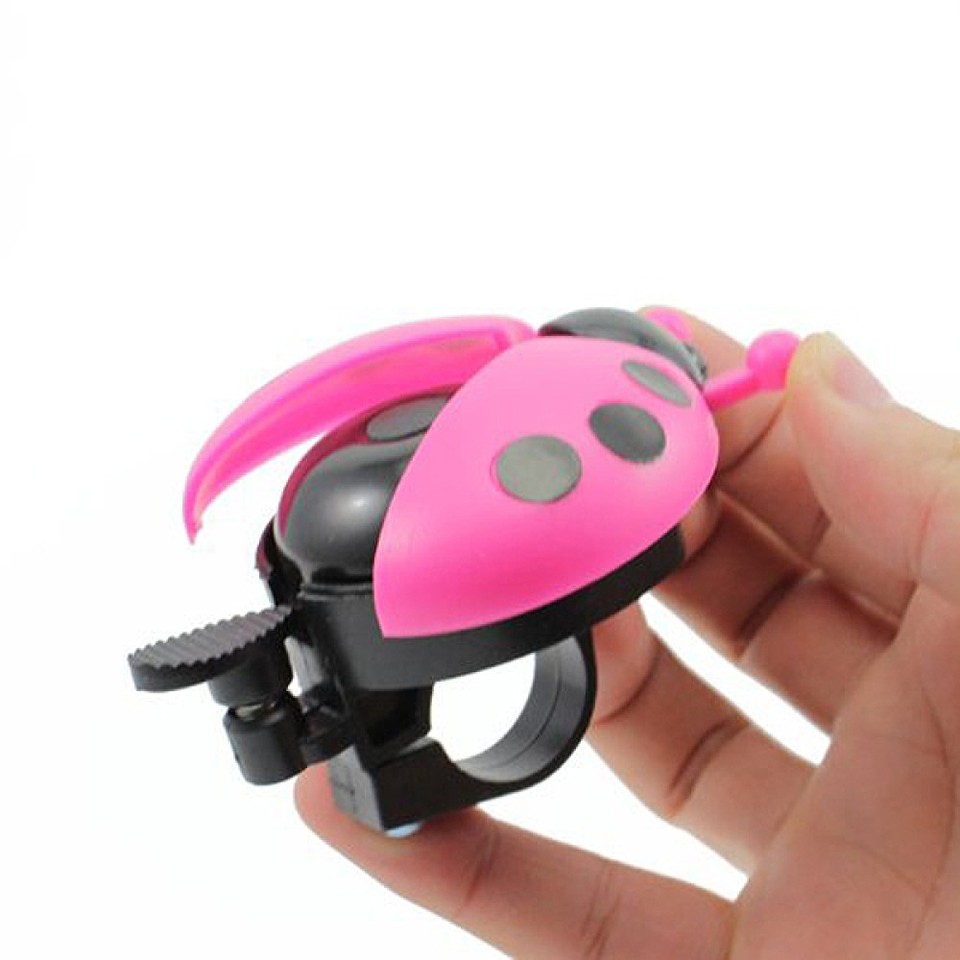 Funny Cartoon Lady Beetle Ladybug Shaped Bike Cycling Handlebar Ring ...